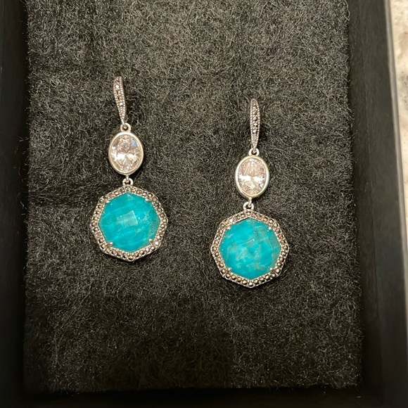 Judith Jack | Jewelry | Judith Jack Sterling Silver Marcasiteturquoise ...
